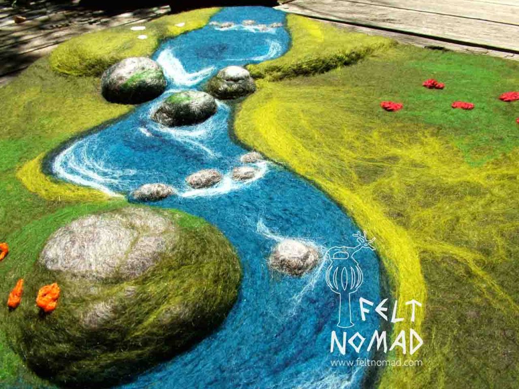 Play-mat Landscapes_ DEPOSIT_Made To Order – – Felt Nomad