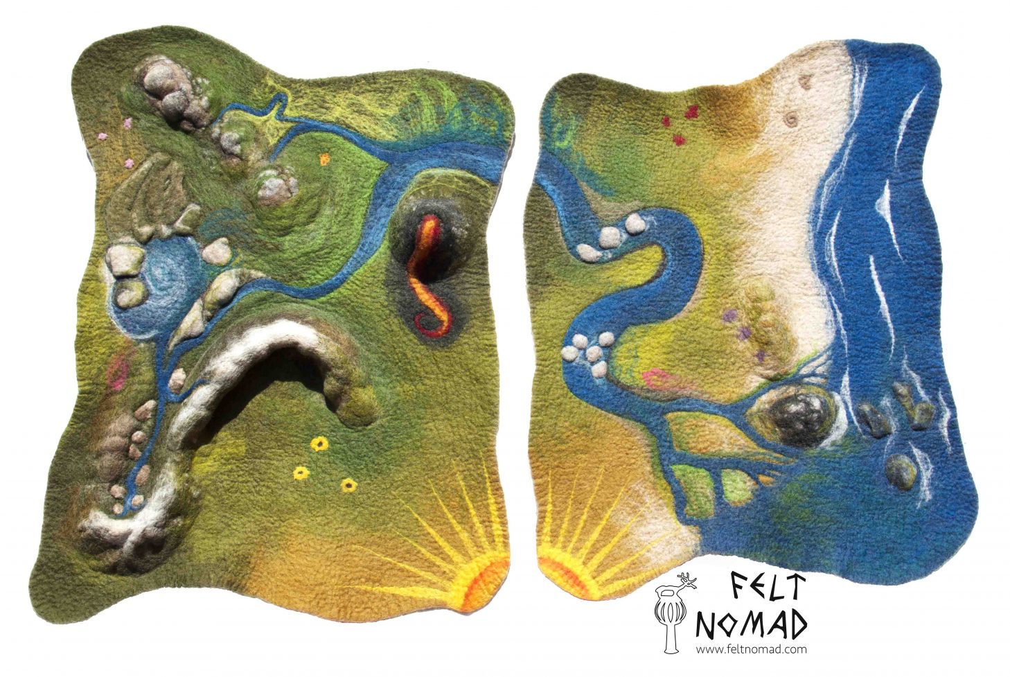 Play-mat Landscapes_ DEPOSIT_Made To Order – – Felt Nomad